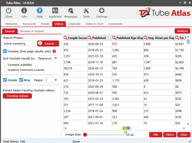 Tube Atlas Review: Is it the Best YouTube Research Software? [2023 ...